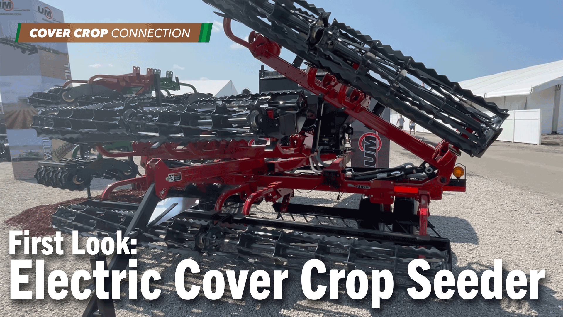 First Look: Electric Cover Crop Seeder