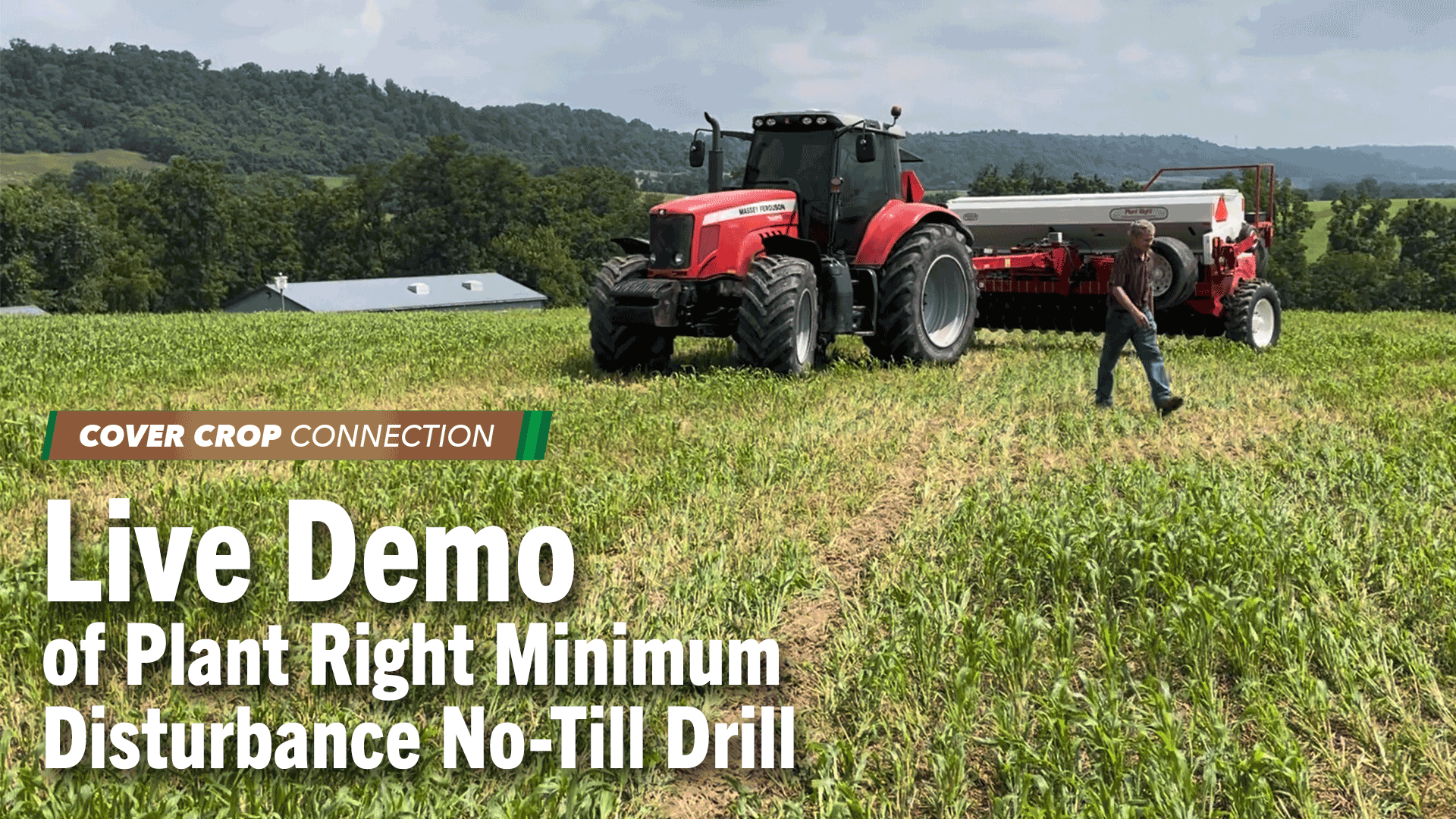 Live Demo of Plant Right Minimum Disturbance No-Till Drill
