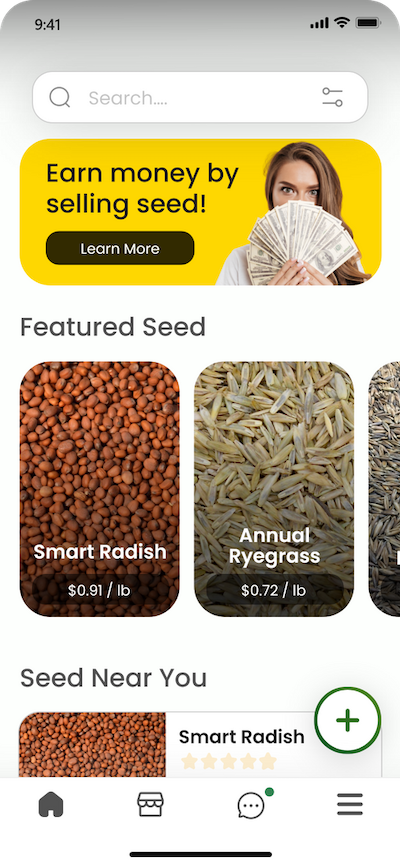 Product Showcase: Seed Market App